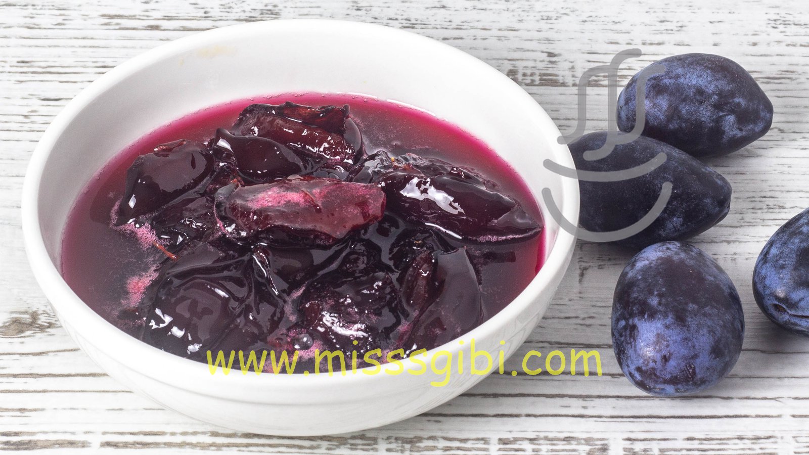 Mürdüm Eriği Reçeli Tarifi - MisssGibi Yemek Tarifleri